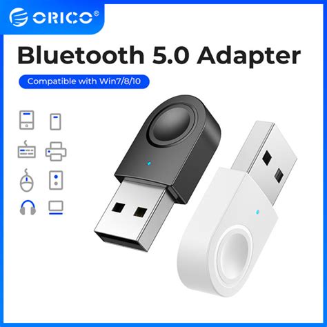 Orico Usb Bluetooth Adapter Dongle 5 0 Portable Bluetooth Receiver