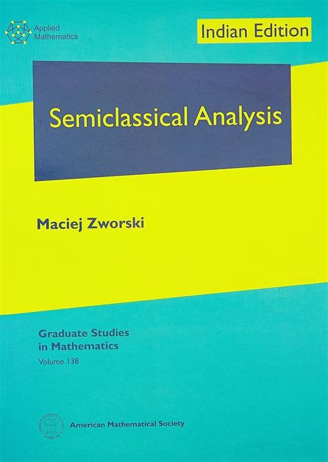 Semiclassical Analysis Campus Book House