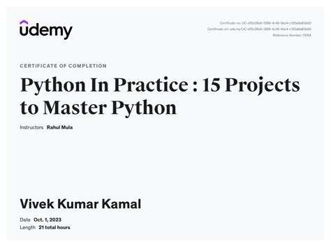 Vivek Kumar Kamal On Linkedin Python Coding Certification Learning