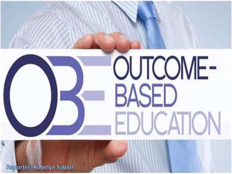 Outcomes Based Education Pptx