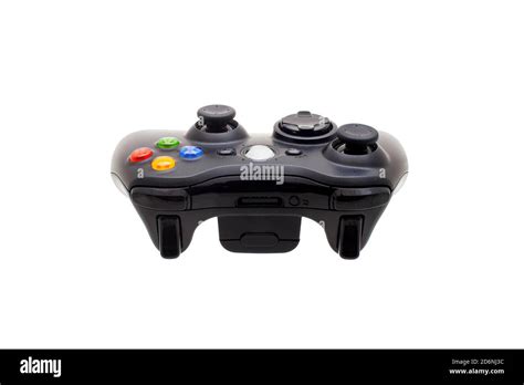 Game Remote Gamepad With Buttons And Analog Control Of Video Games Entertainment Device
