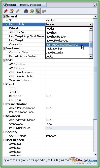 Oracle Applications Oracle Application Framework Oaf Hello World Page