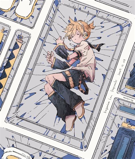 Kagamine Len Vocaloid Drawn By Hazime Danbooru