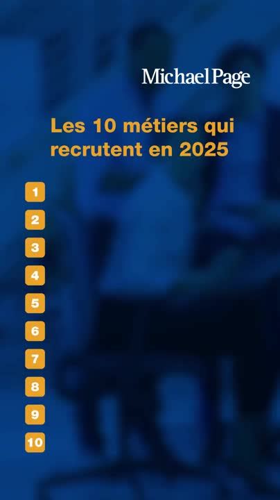 Les Métiers Qui Recrutent En 2025 Fatine Dallet