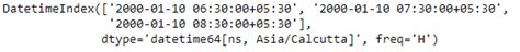 python pandas datetimeindex time 码农参考