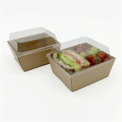 포장대장 🍏 🍅 🥑🥗 뚱샌드위치와 디저트 과일까지 한 번에 크라프트 하이 샌드위치용기 고급스러운