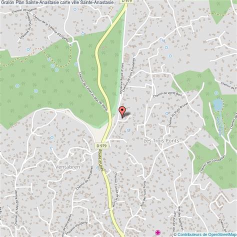 Plan Sainte Anastasie Carte Ville Sainte Anastasie