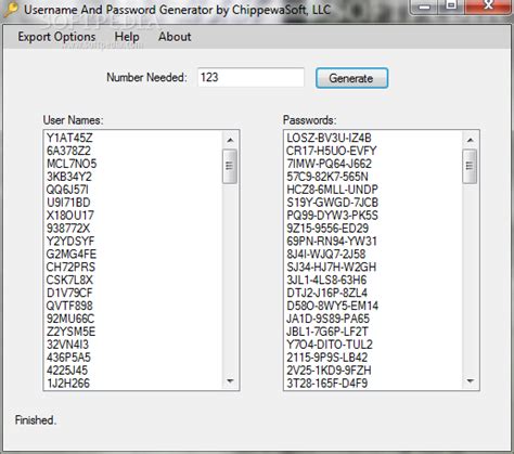 Username And Password Generator Download Softpedia