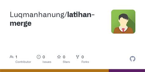GitHub Luqmanhanung Latihan Merge