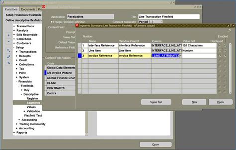 Header Reference Field