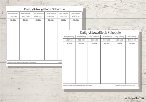 Why I Prefer Block Scheduling To Plan My Days Zakeeya Ali