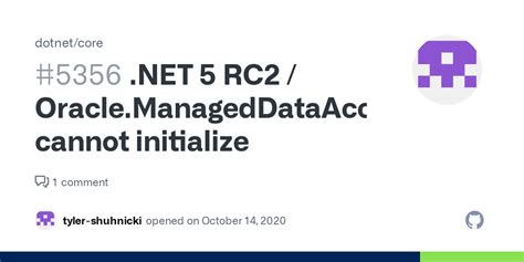 5 rc2 oracle manageddataaccess core cannot initialize · issue