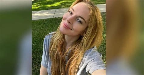Lindsay Lohan Shares Makeup Free Selfie Alongside Anti Aging Specialist