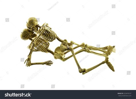 Human Skeleton Model Lovers Having Sex Stock Photo Shutterstock