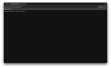 Containerizing Flask Applications With Docker Better Stack Community