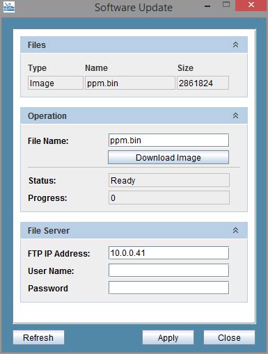 6 software update ip address vialite communications