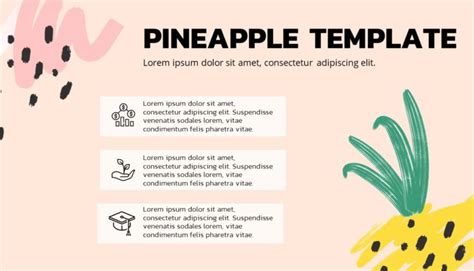 Pineapple Template Powerpoint Hub