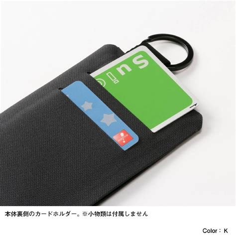ノースフェイス The North Face Pebble Fragment Case ペブルフラグメントケース カジュアル 小物 キーリング カードホルダー コインケース Nn32339 K