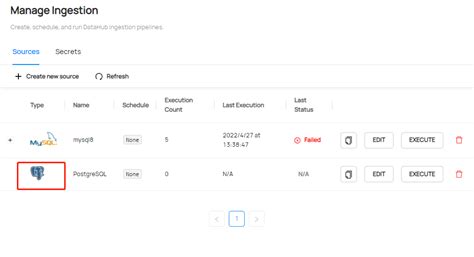 DataHub中导入PostgreSQL元数据 Gudu SQLFlow 中文官方博客