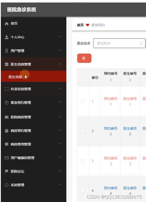 python基于django 医院急诊挂号系统 基于python的医院挂号系统论文 csdn博客