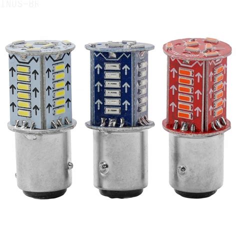 Reliable Performance 1157 Led Light For Sequential Brake And Strobe Function 12v Shopee Brasil