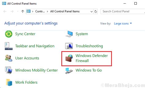 How To Disable The Windows Defender Firewall In Windows