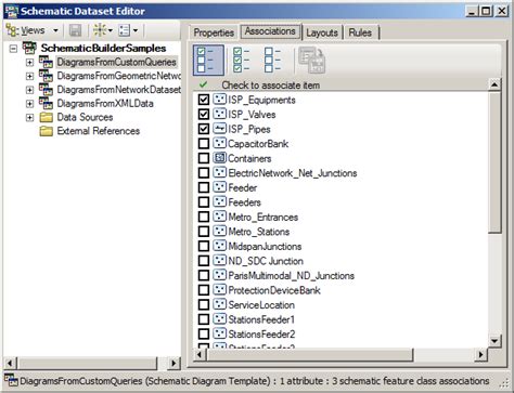 Associating Schematic Feature Classes With A Schematic Diagram Template