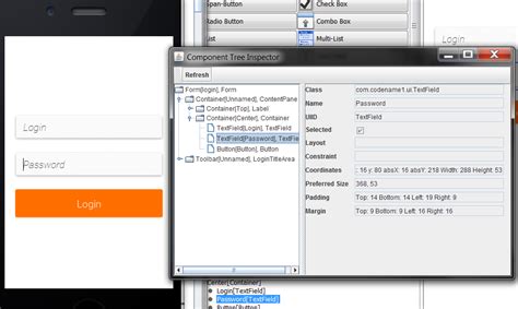 Codenameone Codename One Text Field Changing Size Randomly Stack