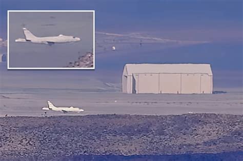 Secret Air Force Jet Spotted Flying Over Area 51 By Plane Obsessed