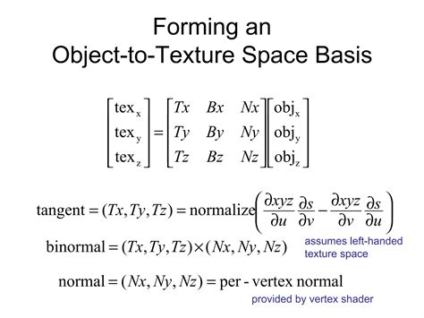 Geometry Shader Based Bump Mapping Setup Ppt