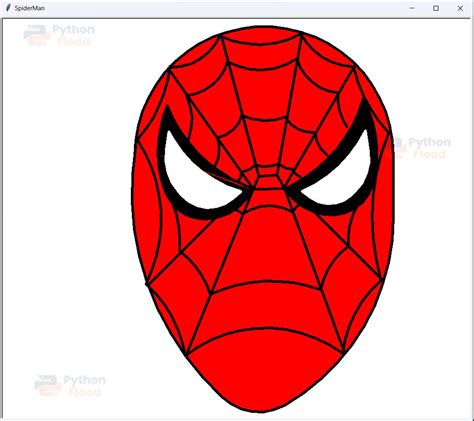 how to draw a face on python