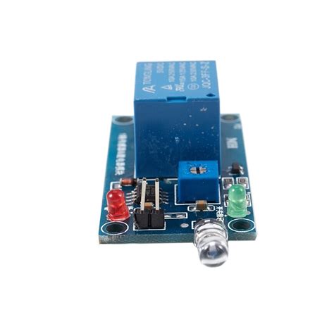 1 Pcs Blue Metal Photodiode Sensor 5v Relay Light Control Switch Module 5 2 6 2 5cm Beamq