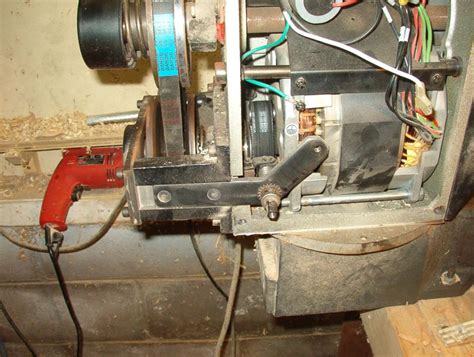 Wood Lathe Maintenance Replacing The Drive Belt On A Craftsman Lathe