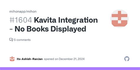 Kavita Integration No Books Displayed · Issue 1604 · Mihonappmihon · Github