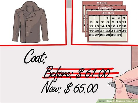 How To Make A Price List With Pictures WikiHow