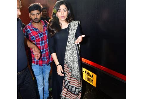 Rashmika Mandanna Is A Sight For Sore Eyes In Simple Salwar Kameez With