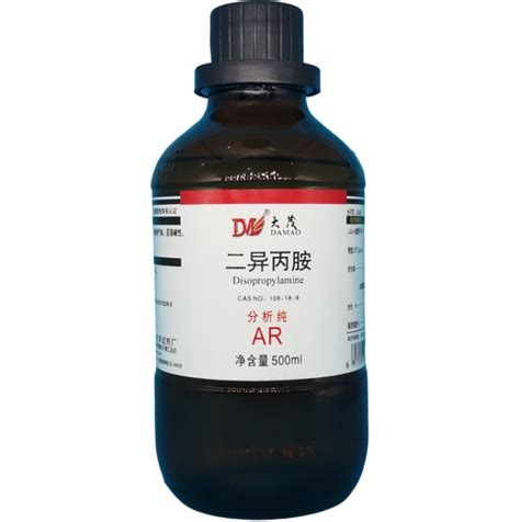 二异丙胺 分析纯AR500ml 瓶CAS 108 95 2 化学试剂 山东诚泰化工有限公司