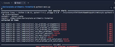 Scientific Computing With Python Projects Arithmetic Formatter Python The Freecodecamp Forum