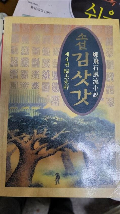 중고 소설 김삿갓 4 알라딘