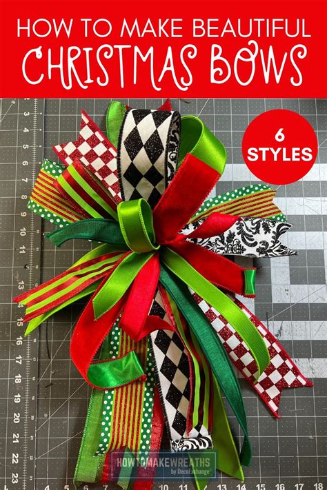 How To Make Beautiful Bows For Christmas How To Make Wreaths Wreath