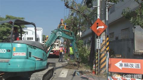 配合道路拓寬 仁德文賢路路樹移植武德宮 鑫傳國際多媒體科技股份有限公司 Tdn台灣生活新聞