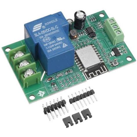 Modul relé ESP s wifi modulem ESP F napájení V relé A Půhy cz