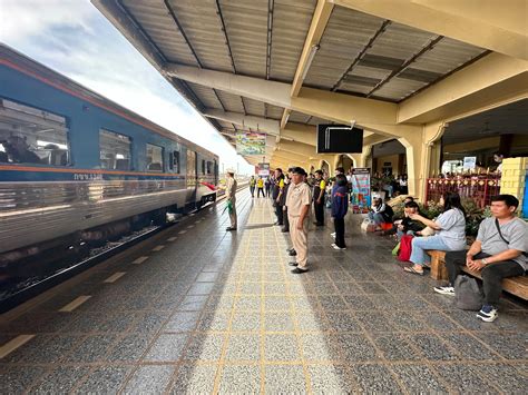 วันที่ 3 ธันวาคม 2566 นายสุรพงษ์ สถานีรถไฟหนองคาย