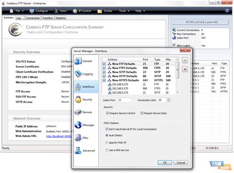 Cerberus Ftp Server İndir Profesyonel Ftp Programı Tamindir