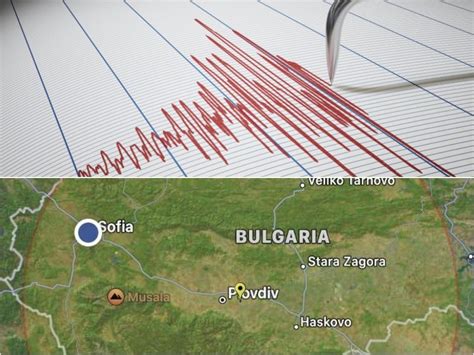 ПЪРВО В ПИК Силно земетресение от 4 9 по Рихтер в близост до Пловдив разлюля България СНИМКИ