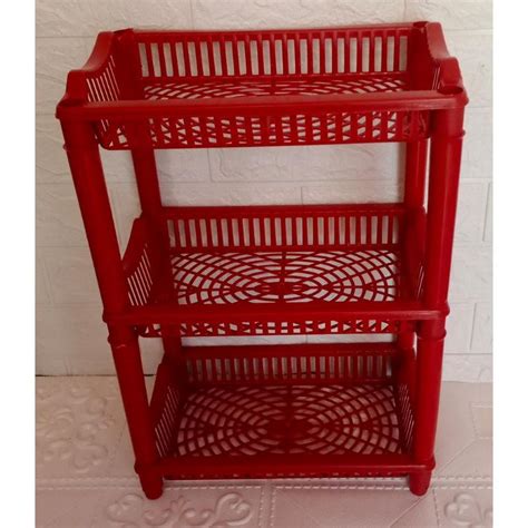 Jual Unity Rak Susun Plastik Rak Bumbu 3 Susun Rak Merek Unity Rak Kosmetik Kecil Rak