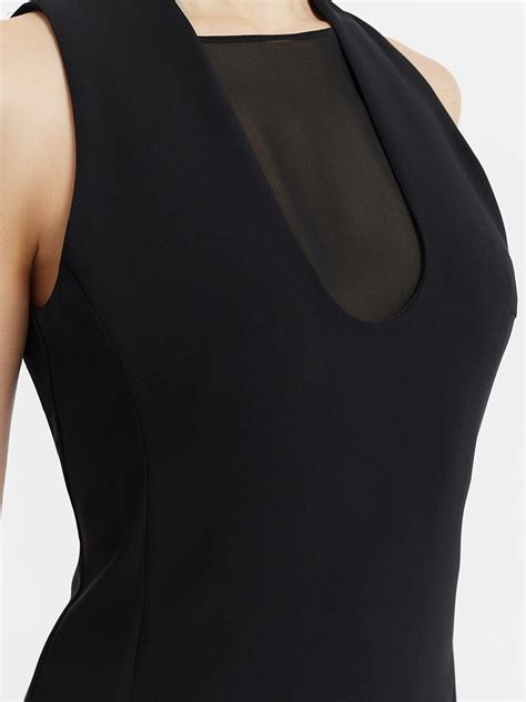 Платье с полупрозрачными вставками 4151612515 50 купить в интернет магазине Love Republic по