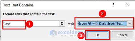Excel Formula For Pass Or Fail With Color 5 Suitable Examples