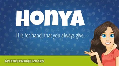 Honya First Name Personality & Popularity