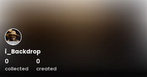 Ibackdrop Profile Opensea